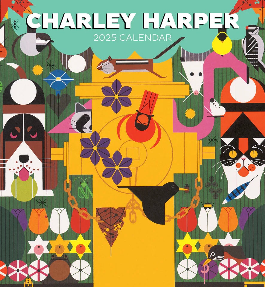 Charley Harper 2025 Wall Calendar | The Dennos Museum Store, Traverse ...