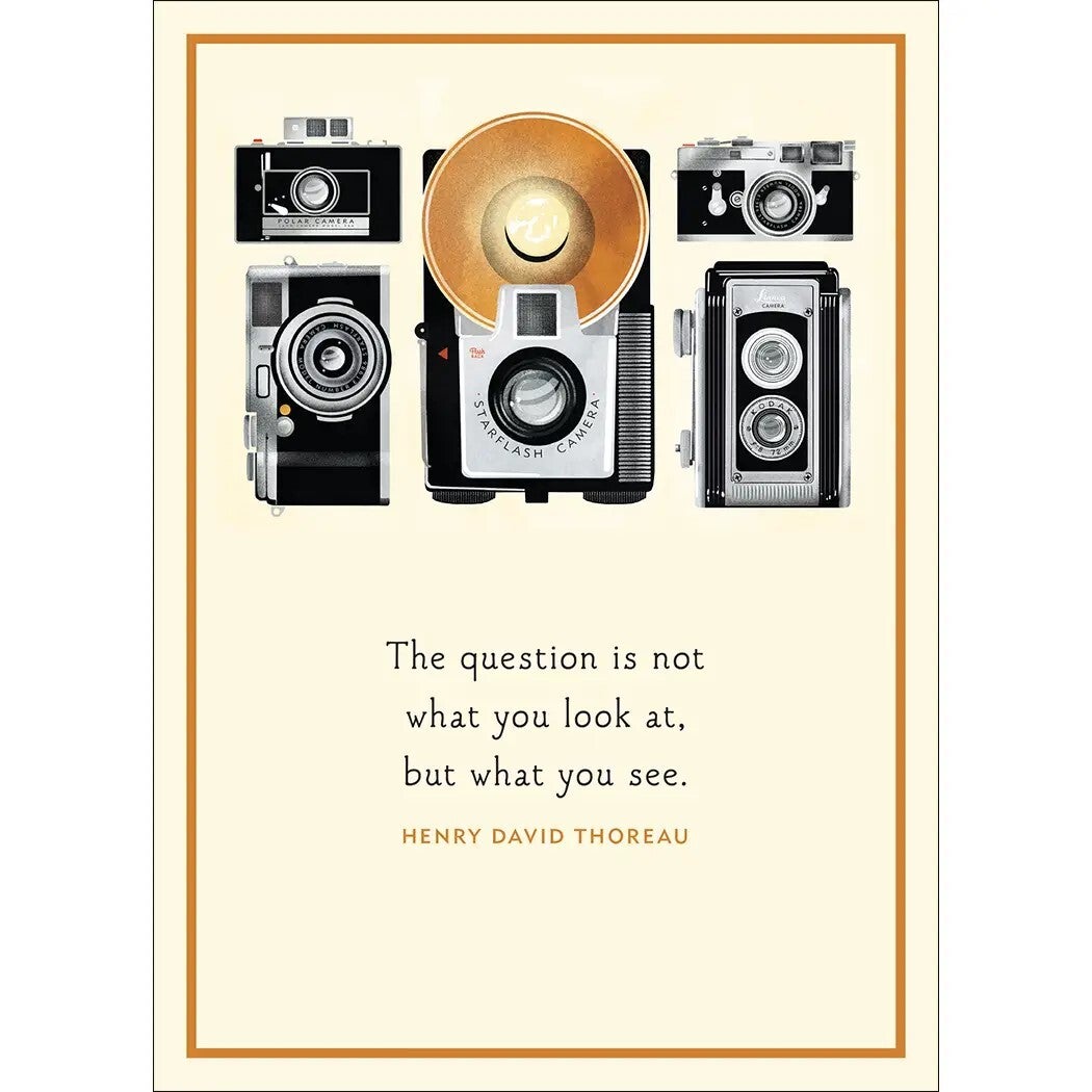 Vintage Cameras Birthday Card | The Dennos Museum Store, Traverse City, MI